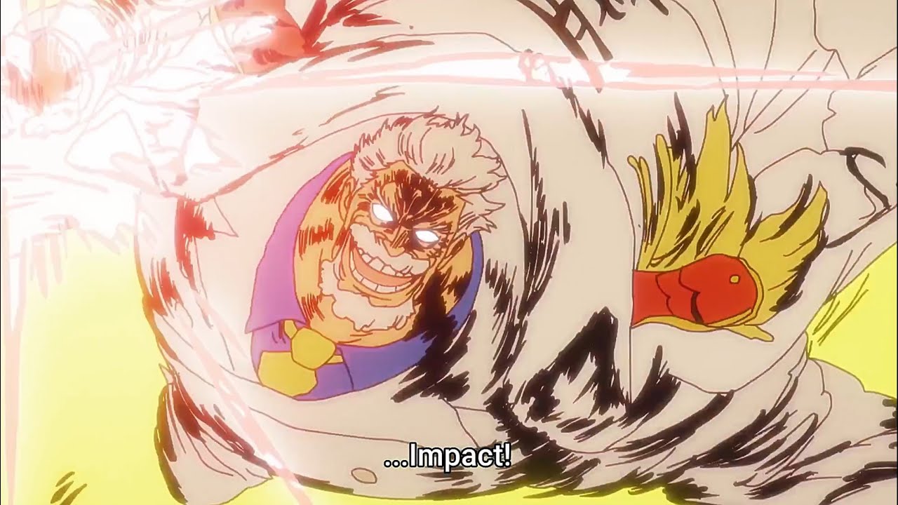 Garp uses Galaxy Impact to save Koby - One Piece Episode 1114 ワンピース ...