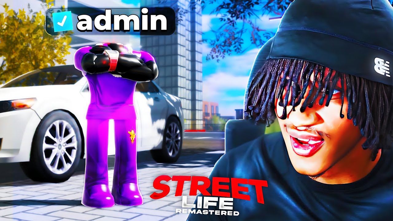 I Played with a ADMIN in Roblox Street Life Remastered... - YouTube