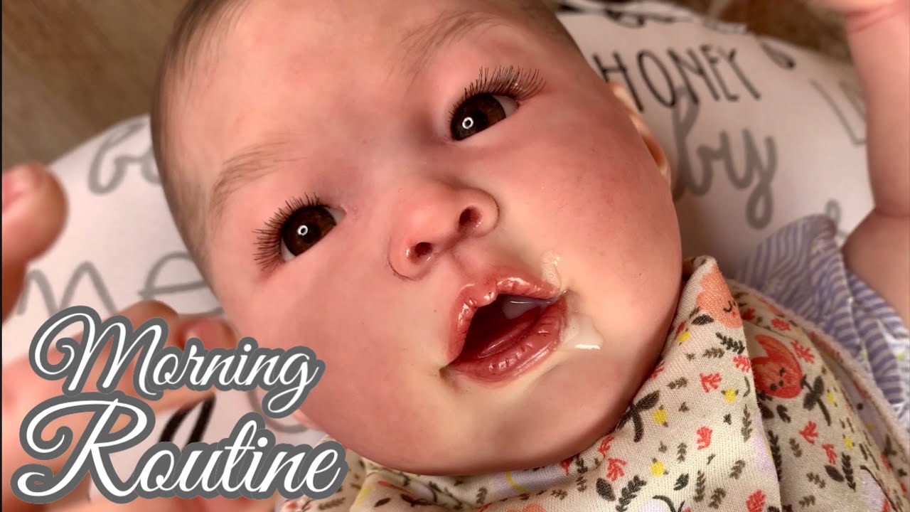 Morning Routine of Mei Lien | changing feeding and singing | reborn ...