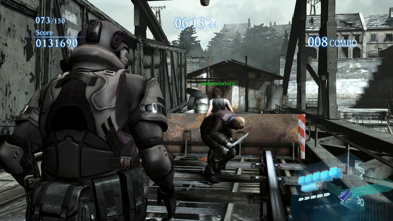 Resident Evil 6 RE6 Mercenaries Steel Beast Agent Helena - YouTube