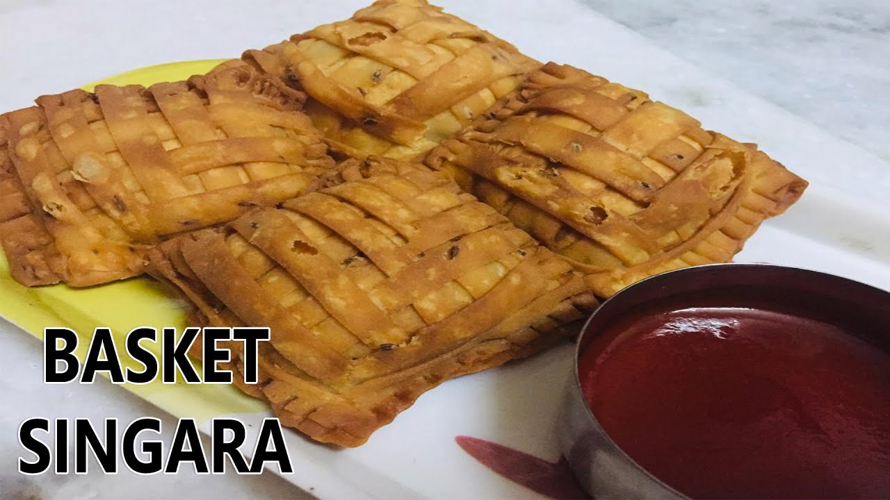 Basket Samosa Recipe I ঘরেই তৈরি করুন মজার Basket সিঙ্গারা - YouTube