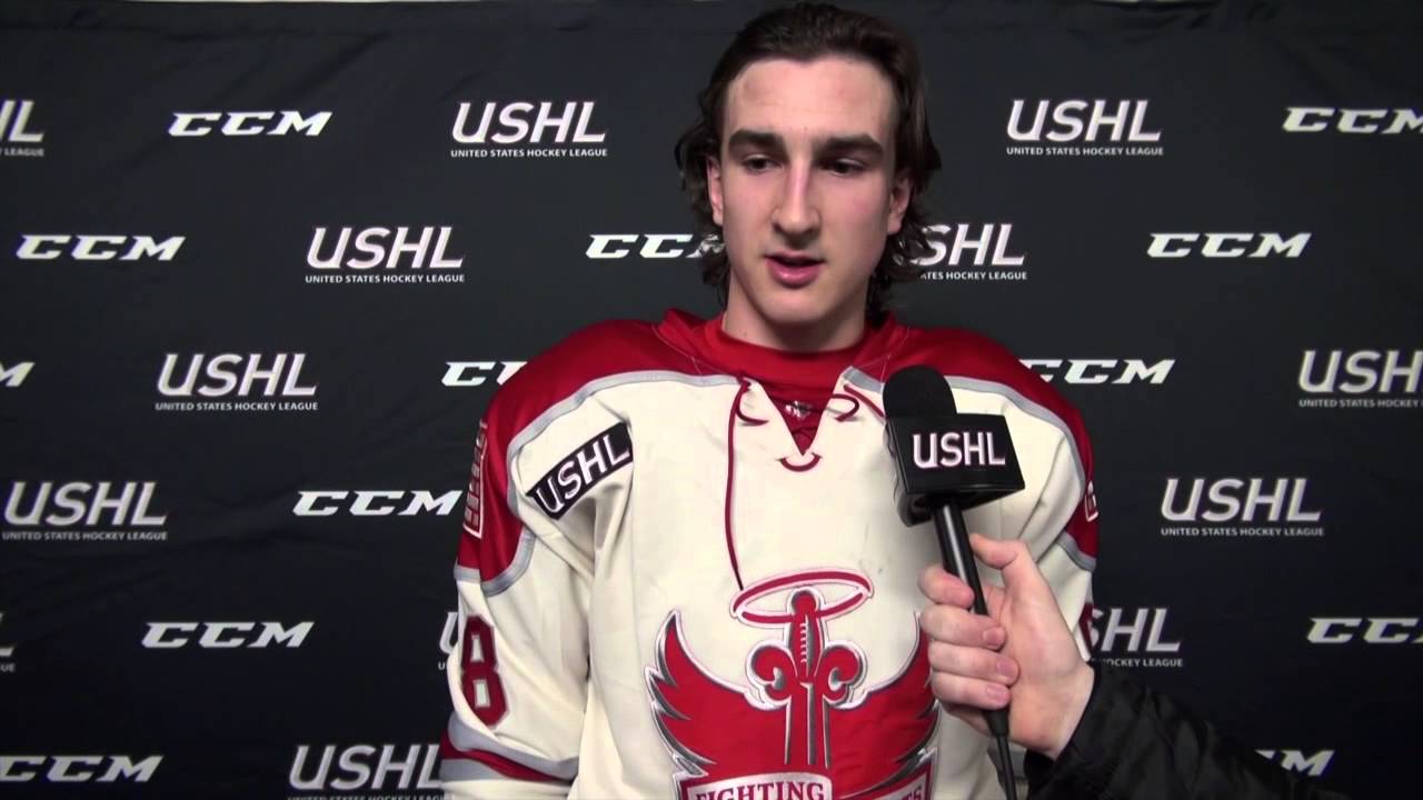USHL Player Profile: Blake Hillman - YouTube