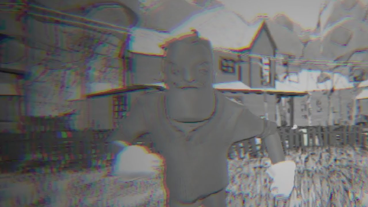 I'M IN A OLD CARTOON - Hello Neighbor Mod - YouTube