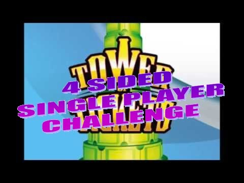4 SIDED TOWER OF TICKETS CHALLENGE! SINGLE PLAYER! CAN I DO IT ...