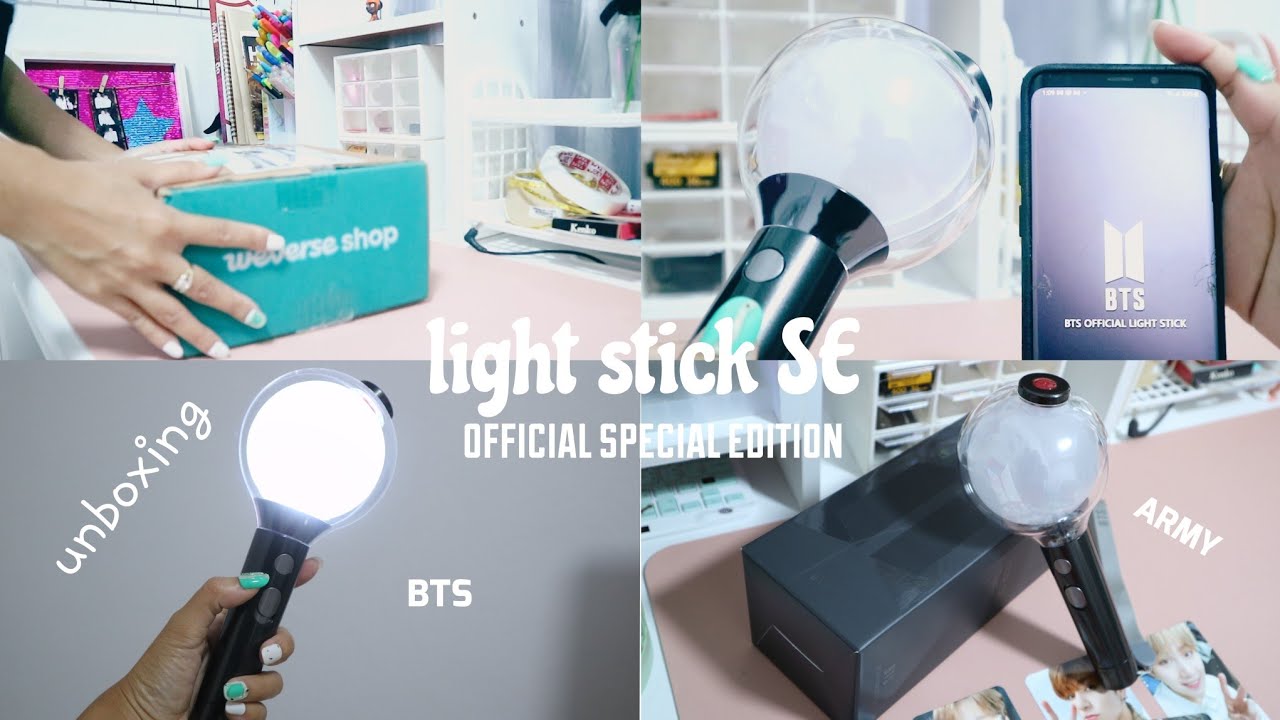 light stick SE official special edition แท่งไฟ bts เชื่อมบลูทูธ ...