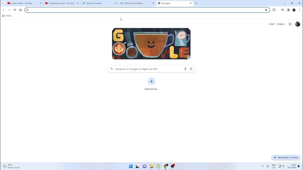 utilizando funcoes no javascript - YouTube