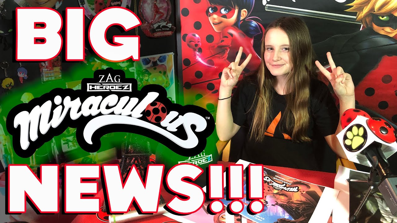 HUGE Miraculous Ladybug Announcement - Fans, Toys, News Updates, Fan ...