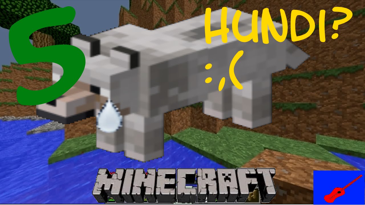 Lets Play Minecraft #005 - Hundi? :( | Die Ukulele - YouTube
