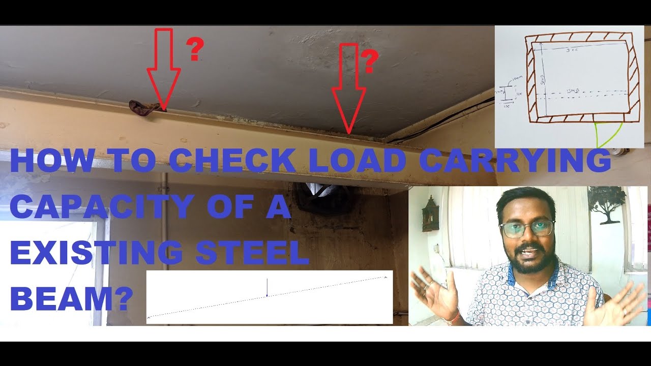 How to Check The Load Carrying Capacity of Existing Steel Beam using ...