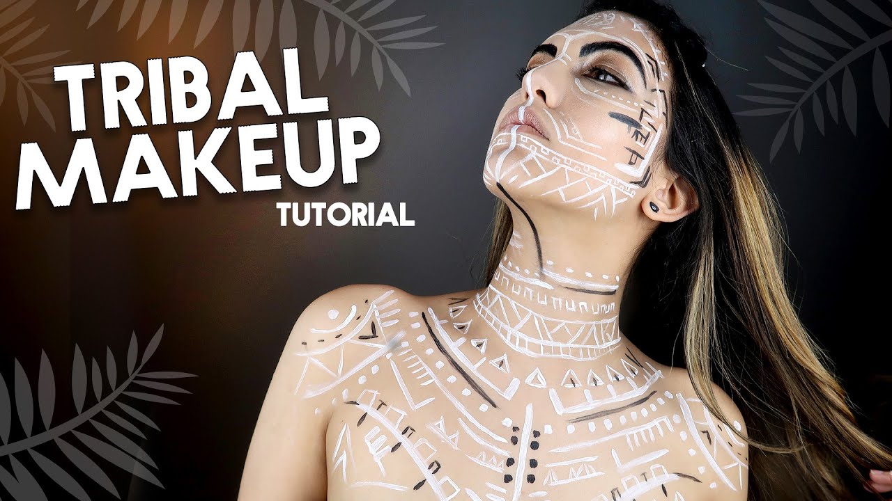 Tribal Makeup Tutorial - YouTube