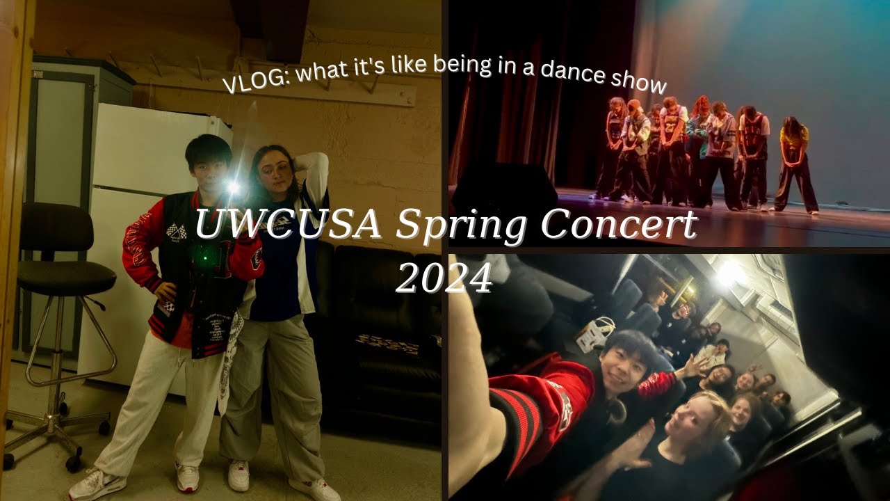 VLOG: what it's like being in a dance show!【UWC USA Spring Concert 2024 ...