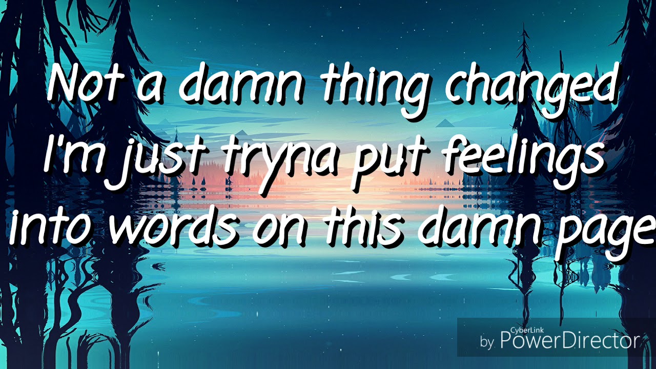 Lukas Graham- Not a damn thing changed (lyrics) - YouTube