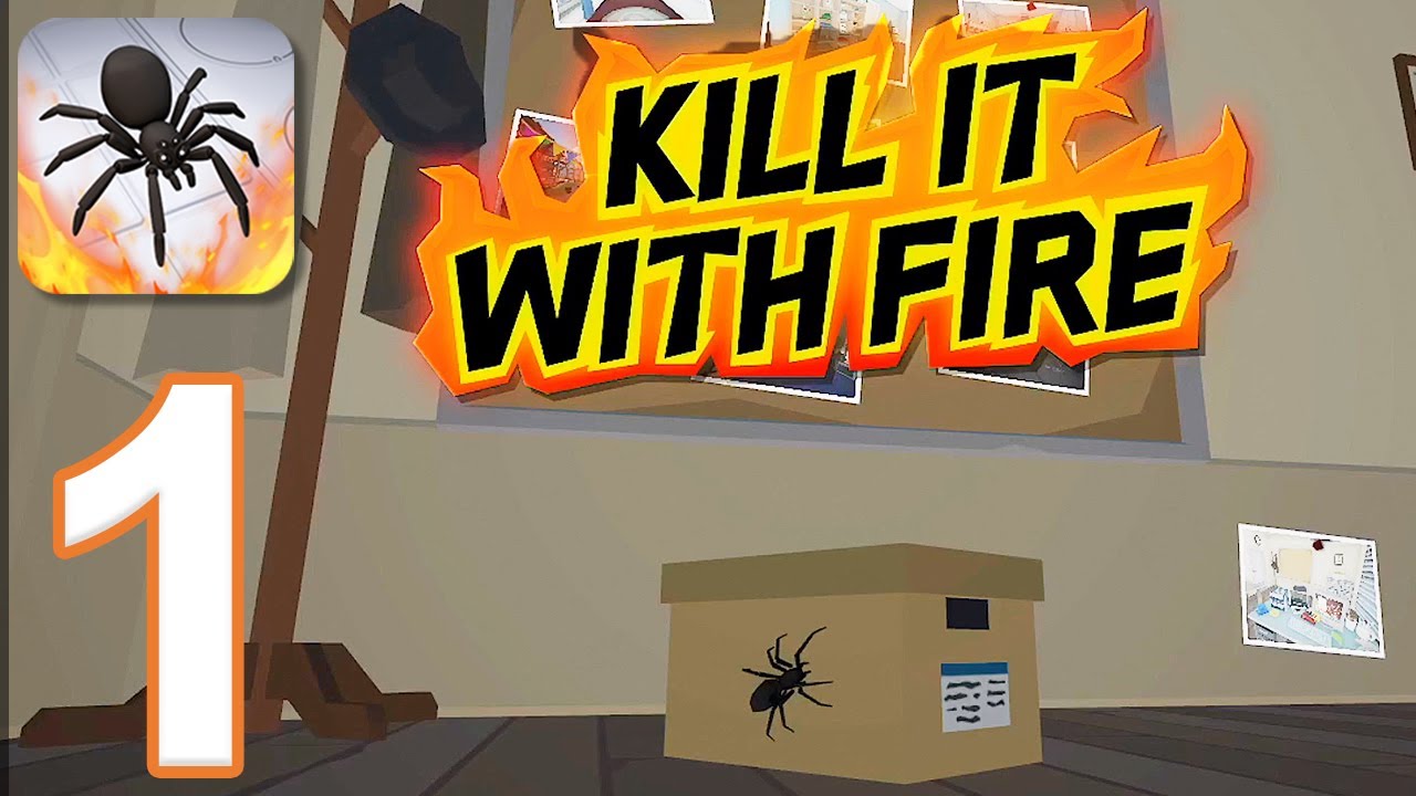 Kill It With Fir‪e Mobile - Gameplay Walkthrough Part 1 - Tutorial (iOS ...