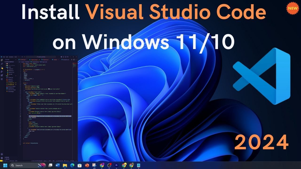 How to Install Visual Studio Code on Windows 10/11 [2024 Update ...