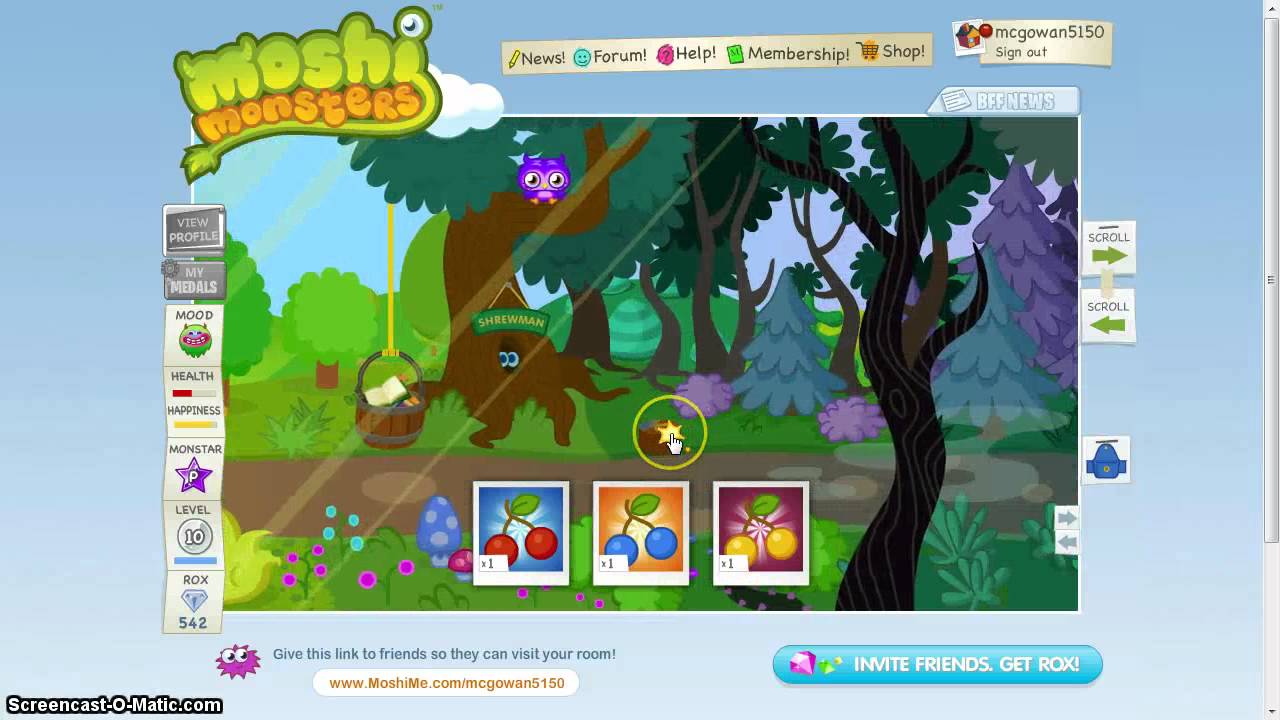 Moshi Monsters Mission #1 Missing Moshling Egg Spoken Walkthrough - YouTube