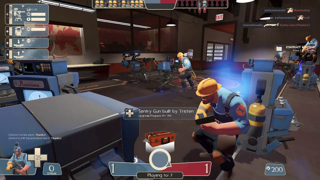 [TF2] Engineers have taken the enemy's intelligence room! - YouTube