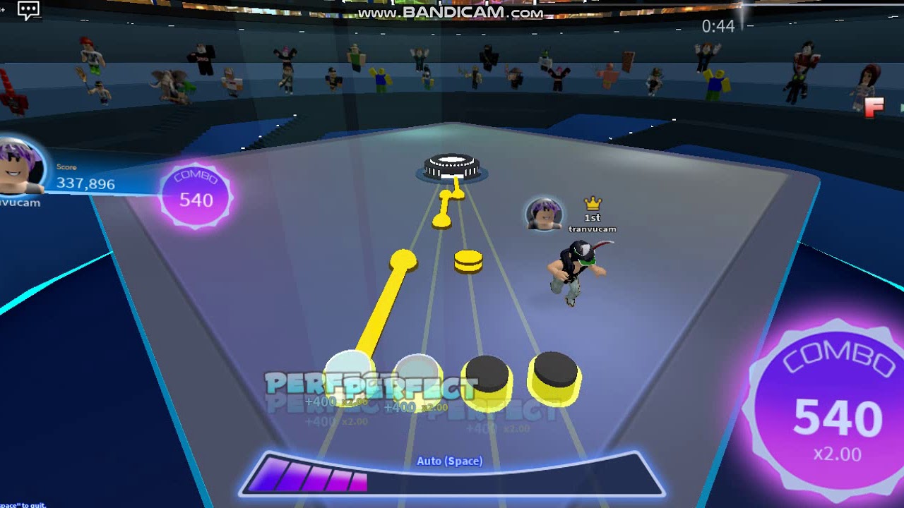 ROBLOX Robeats: Bowser's Castle (DDR Mario Mix) (Hard) [NO MISS, CASUAL ...