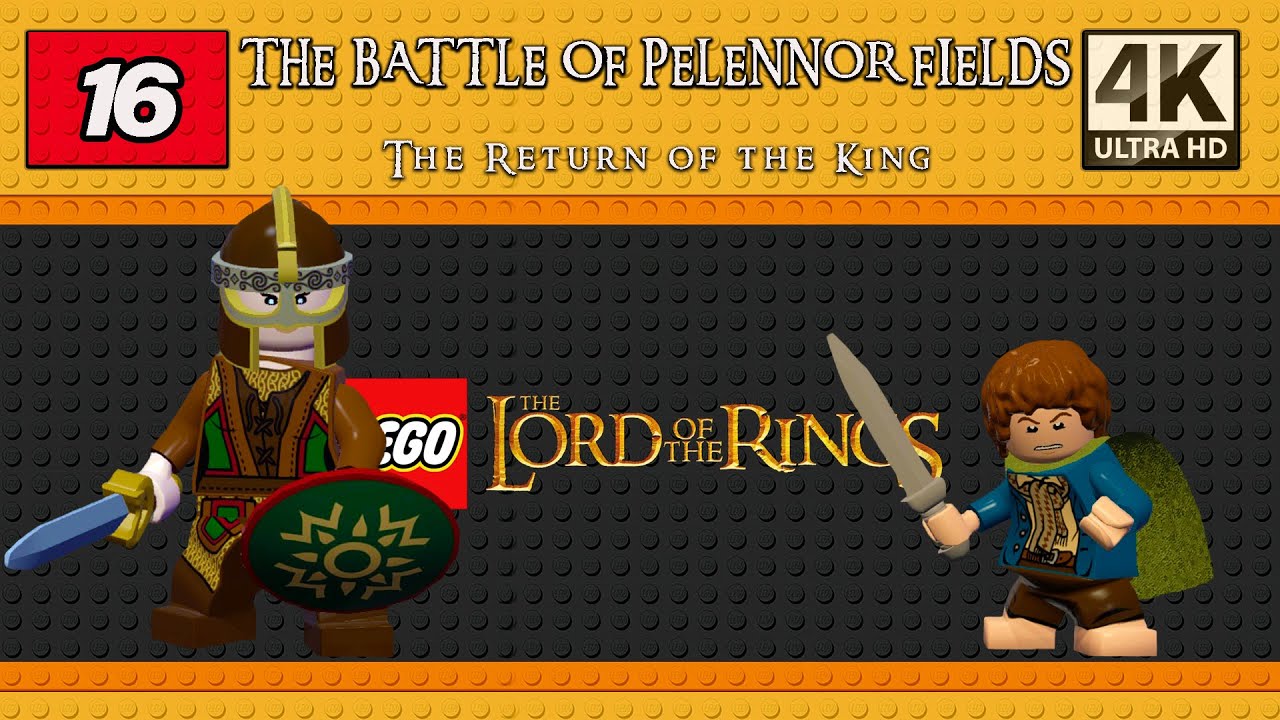 Lego: The Lord of the Rings Gameplay | 4K 60FPS | The Battle of ...
