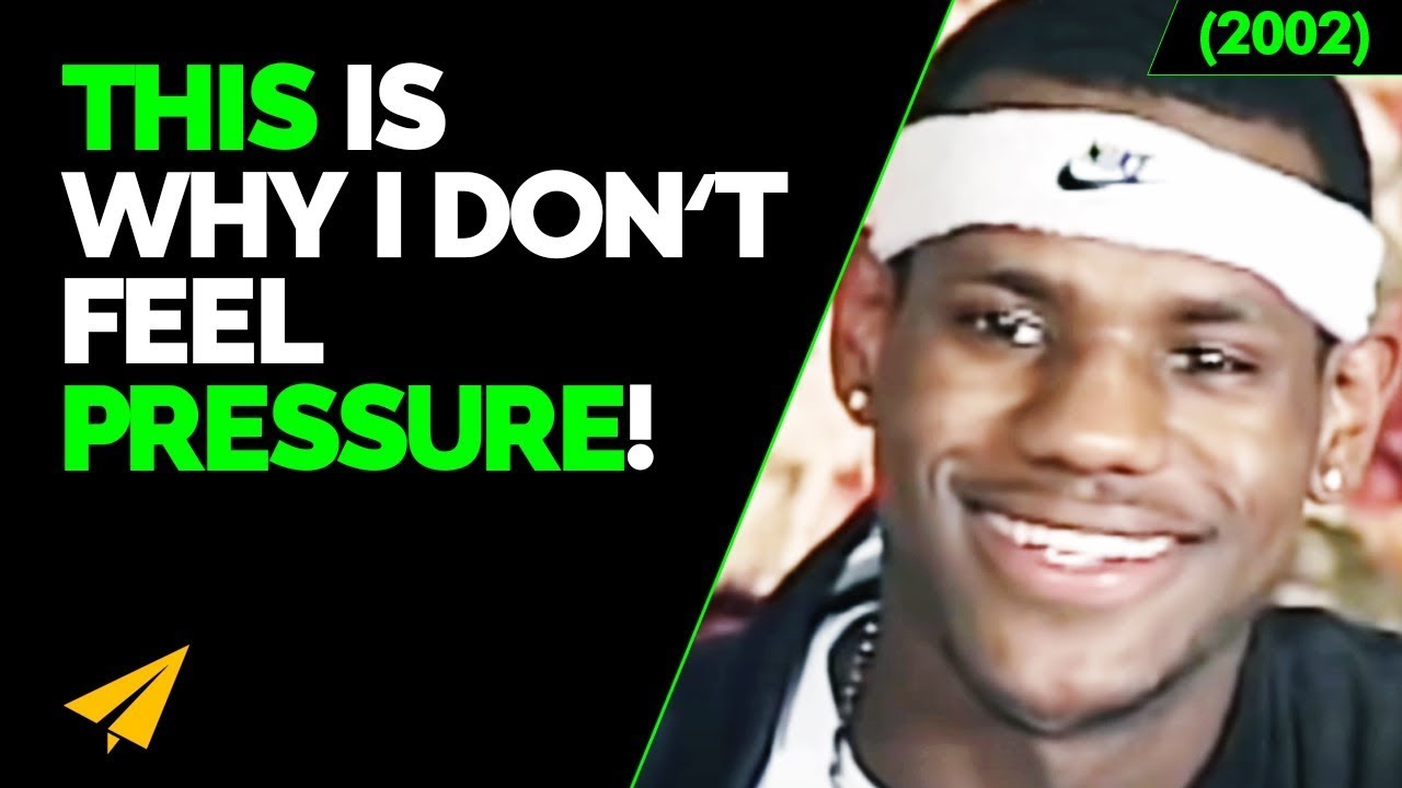 Young LeBron James | I STRIVE to Be Better Every DAY! | 2002 Interview ...