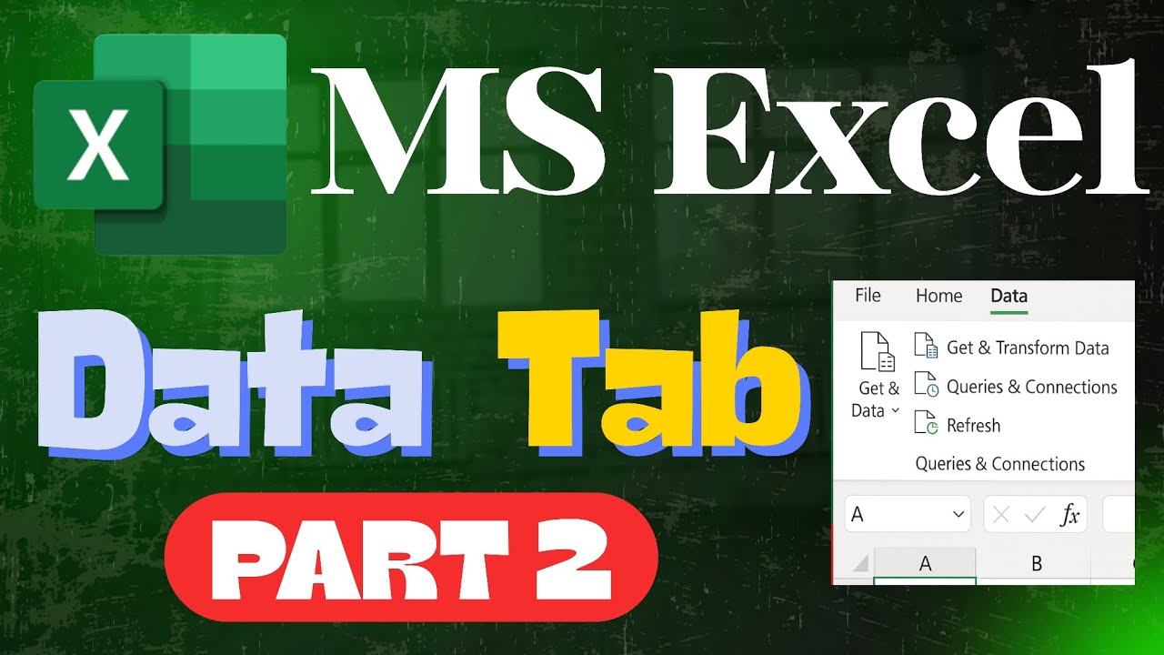MS Excel Part-12 | Data Tab Part-2 | Computer Basic Course ...