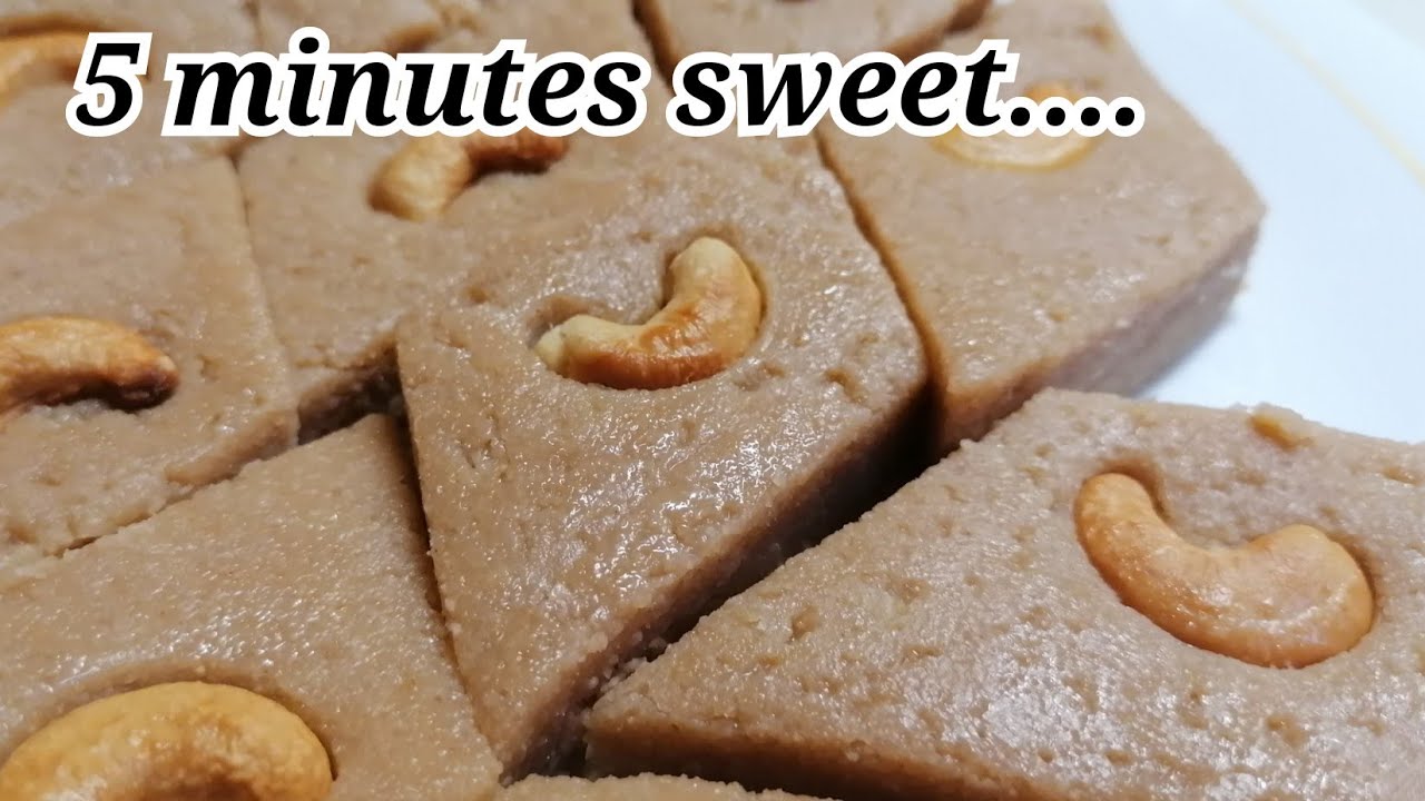 5 minutes sweet recipe | Don't miss it | quick and easy last minute ...