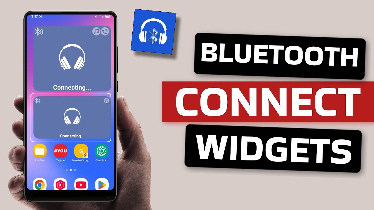 Best Bluetooth Audio Connect Widget App for Android - YouTube