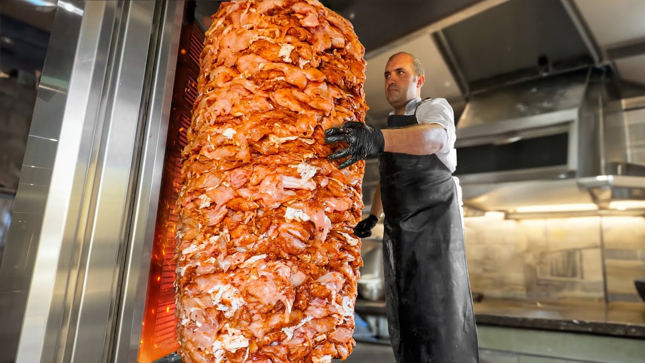 Biggest Kebabs in Turkey: A Street Food Feast! - YouTube