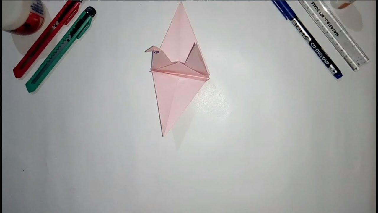 Flapping Bird | How to make an origami flapping bird with paper | DIY ...