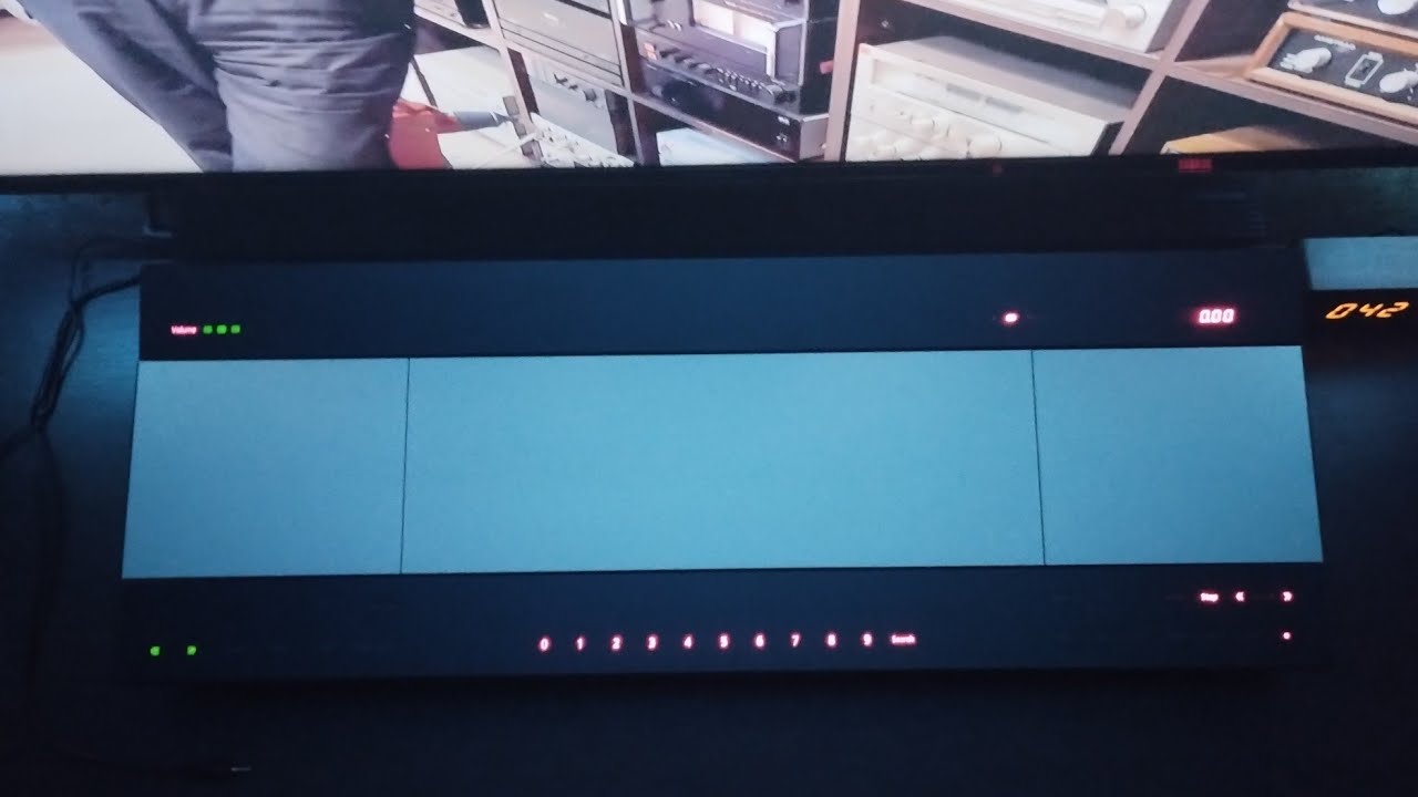 Bang & Olufsen BeoCenter 9300 performance check. - YouTube