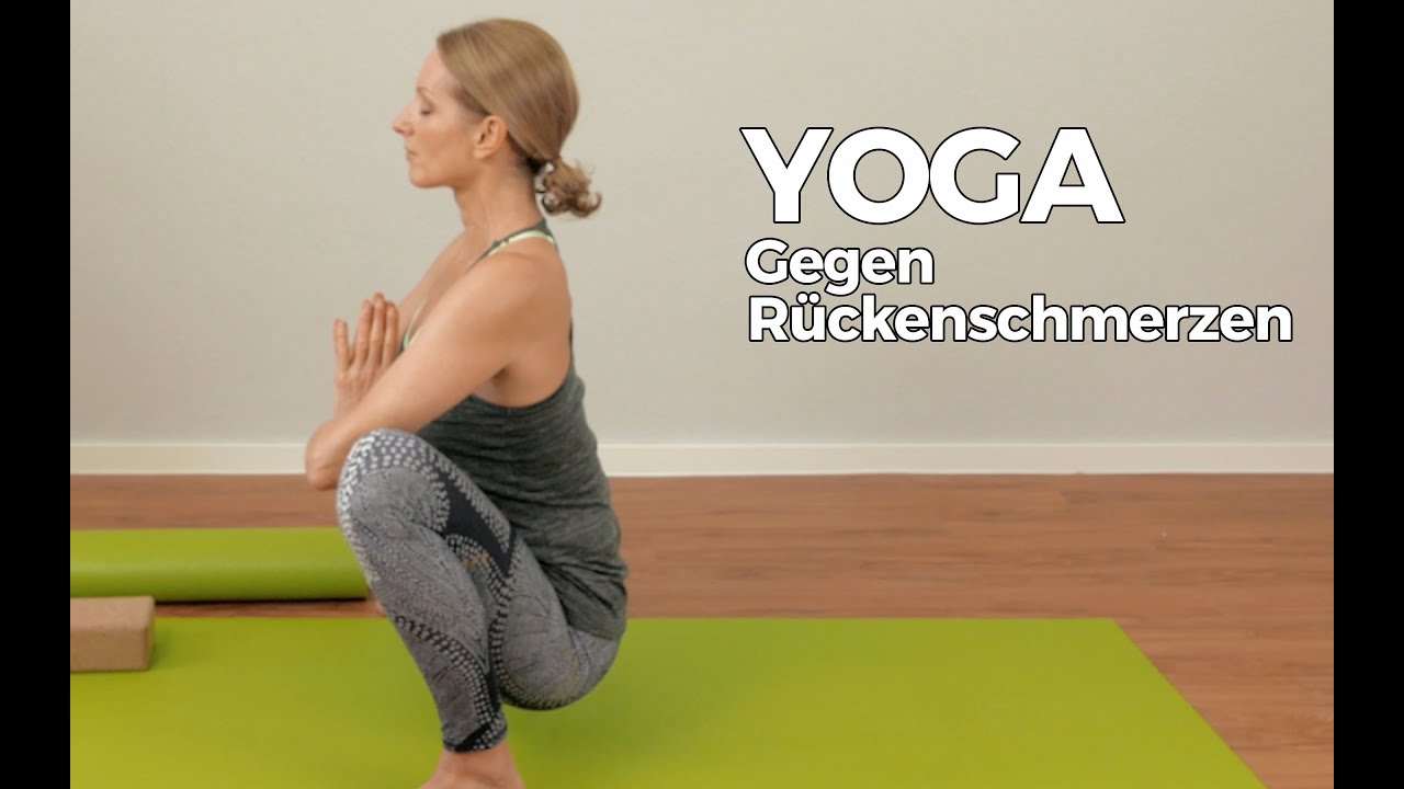 Yoga gegen Rückenschmerzen - Sylvia Stuck - YOGAVEO - YouTube