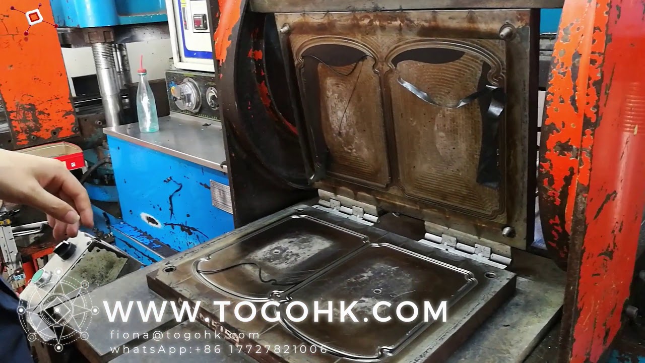 epdm rubber parts manufacture process - YouTube