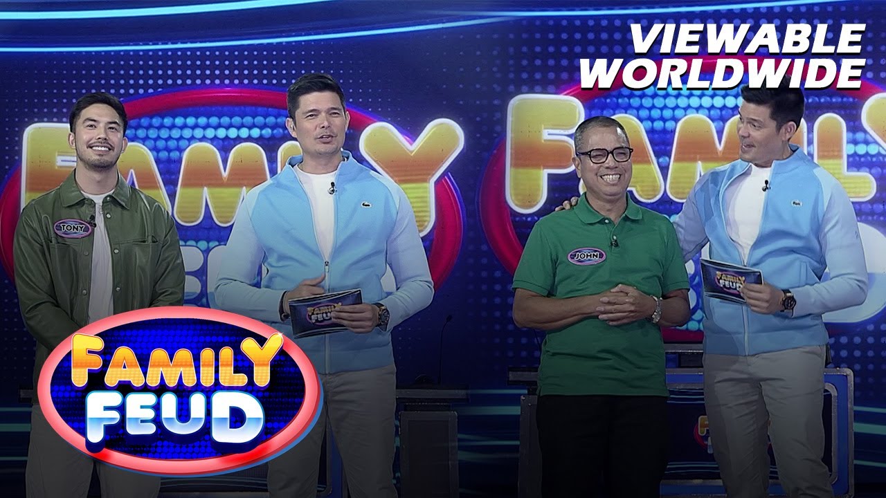 Family Feud: TONY LABRUSCA AT JOHN FEIR, NAPASUBO SA JACKPOT ROUND ...