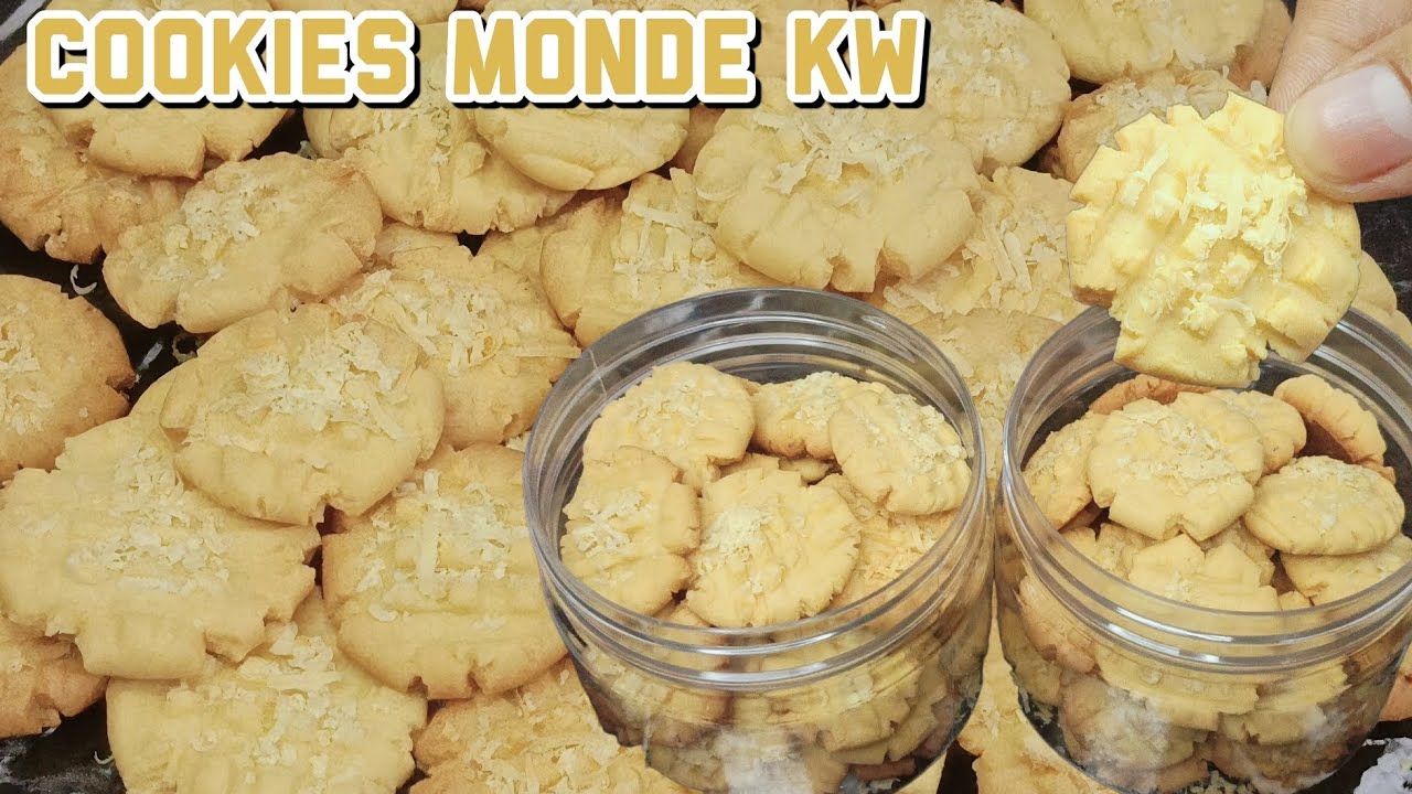 MONDE COOKIES RESEP KUE KERING YG MELELEH DIMULUT CUMA SEDIKIT BAHAN ...