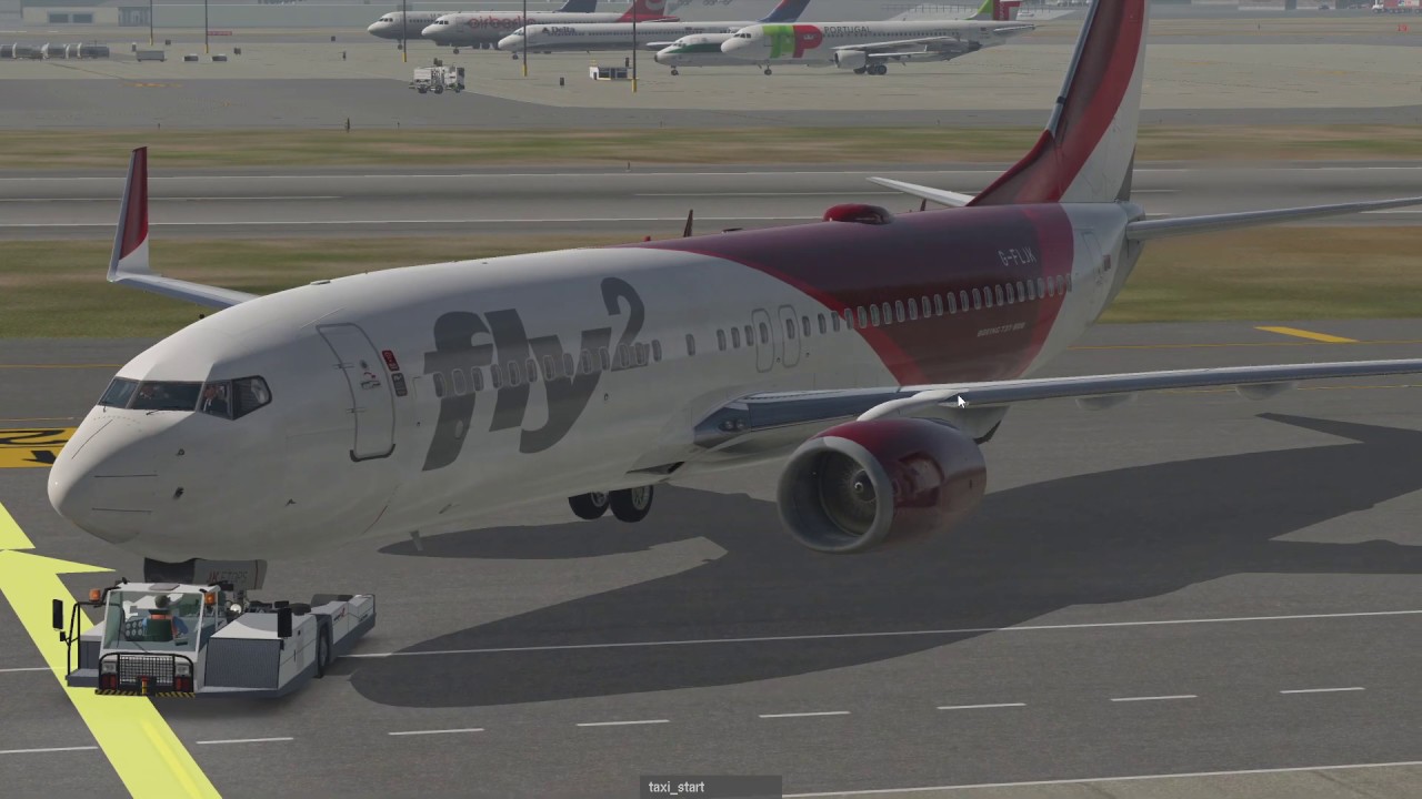 737-800 Pushback and Taxi - YouTube