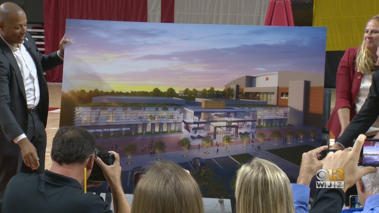 UMD Unveils New Basketball Performance Center Plans - YouTube