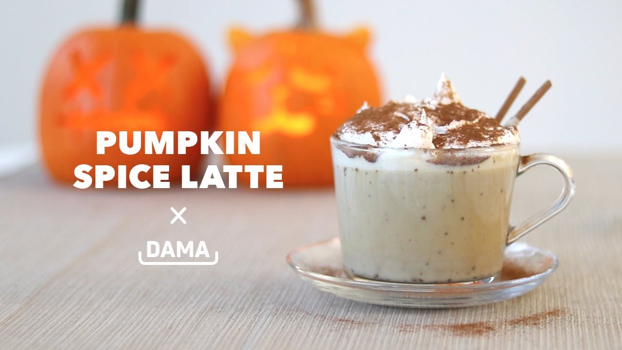 Halloween/Thanksgiving Seasonal Drinks : PUMPKIN SPICE LATTE - YouTube