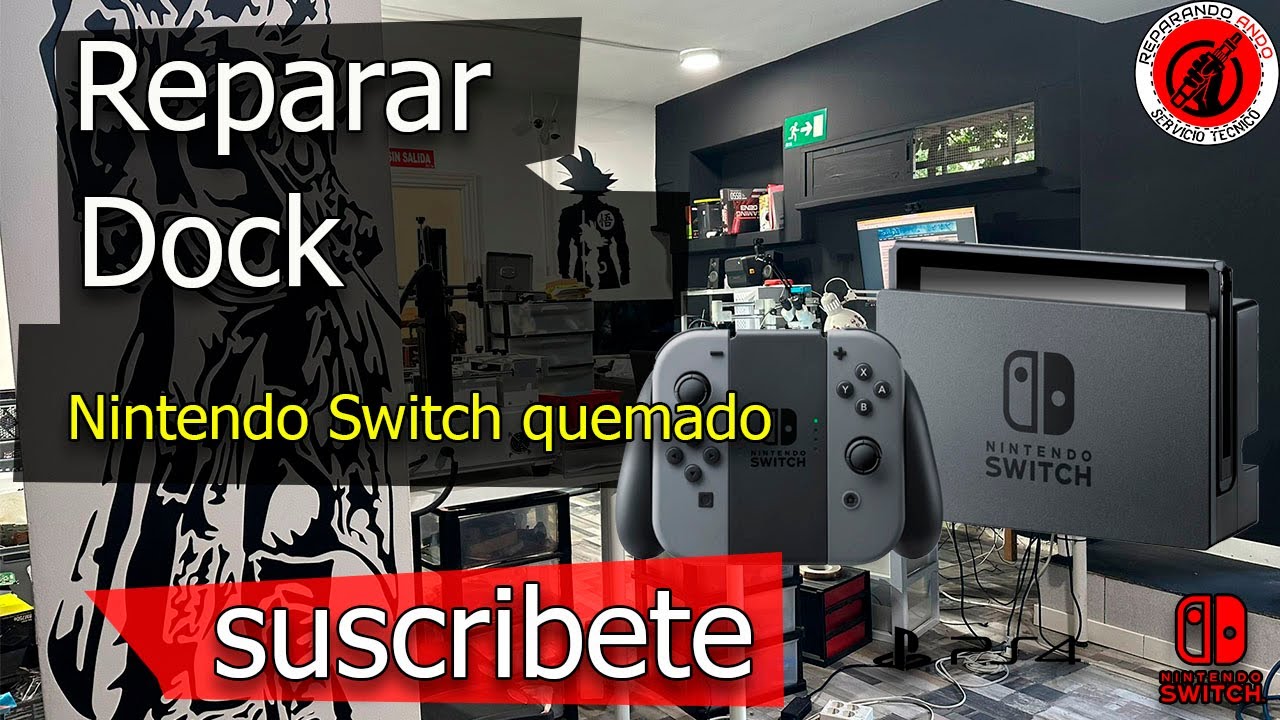 Como reparar dock Nintendo Switch - YouTube