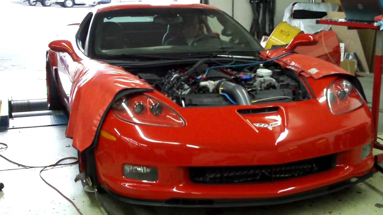 1000 HP Twin Turbo C6 Z06 On The Dyno. - YouTube