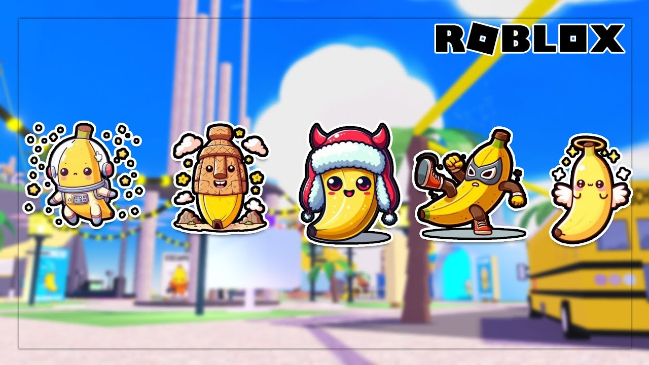 How to Find All 25 New Bananas in Find The Bananas 101 - Roblox - YouTube