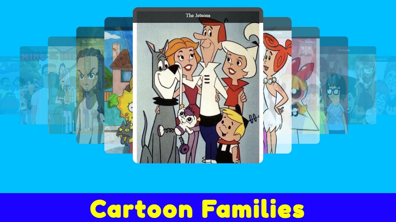 Best Cartoon Families in the History - YouTube