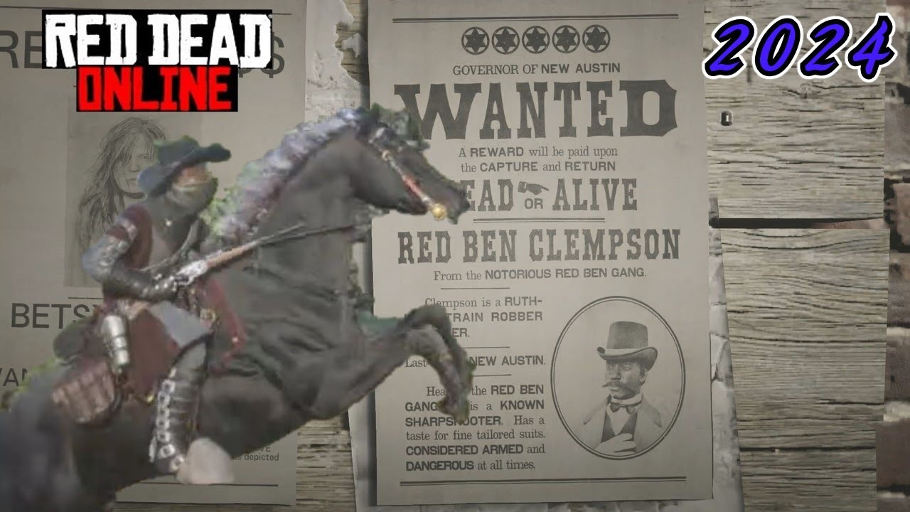 【RDO】伝説の賞金首真っ向勝負「レッド・ベン」 - YouTube