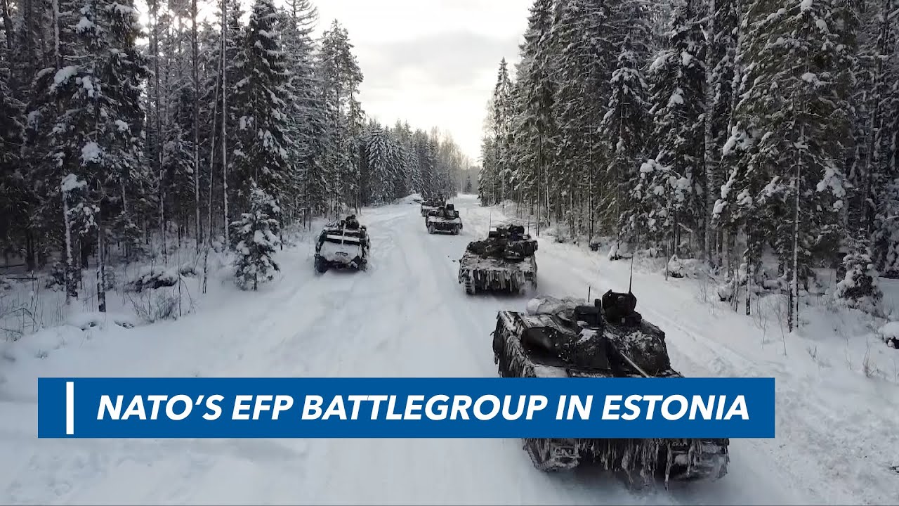 NATO's enhanced Forward Presence Battlegroup Estonia - YouTube