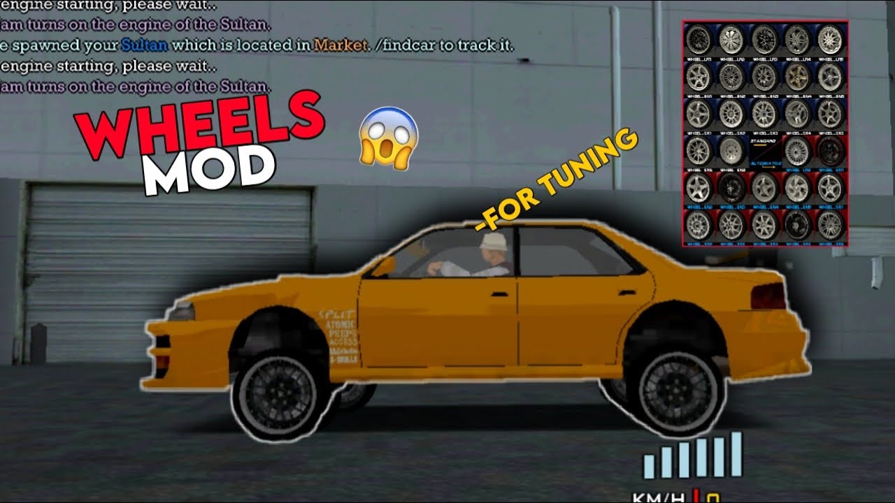 Wheels Mod For "TUNING" Jam PH | Gta Samp Roleplay - YouTube