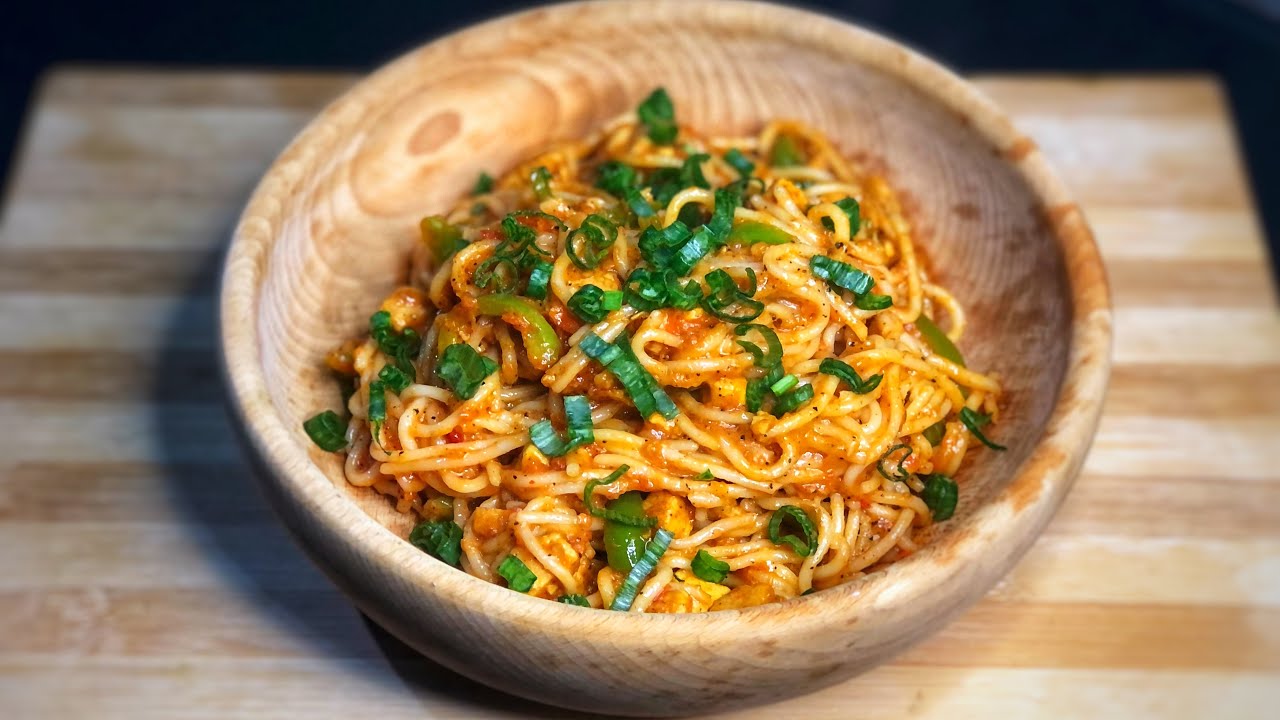Spicy Red Sauce Spaghetti ll Red Sauce Pasta ll Tasty Spaghetti Recipe ...