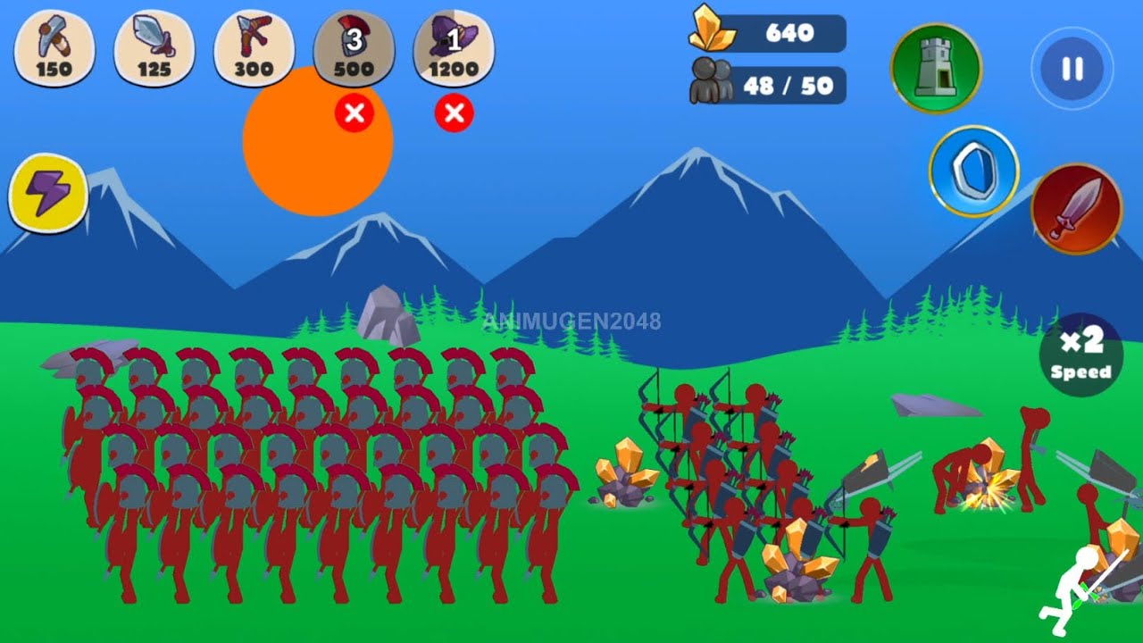 STICKMAN WAR ⚔️ Stickman War Legend of Stick | Medieval Battle Gameplay ...