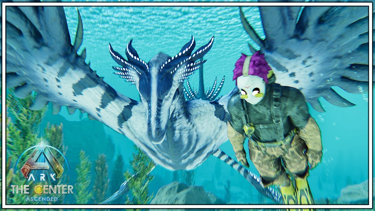 We Defeated The Powerful Sea Dragon And Stole It's Egg | ARK The Center ...