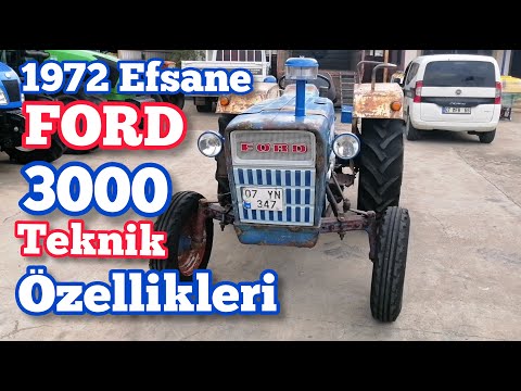FORD 3000 TEKNİK ÖZELLİKLERİ