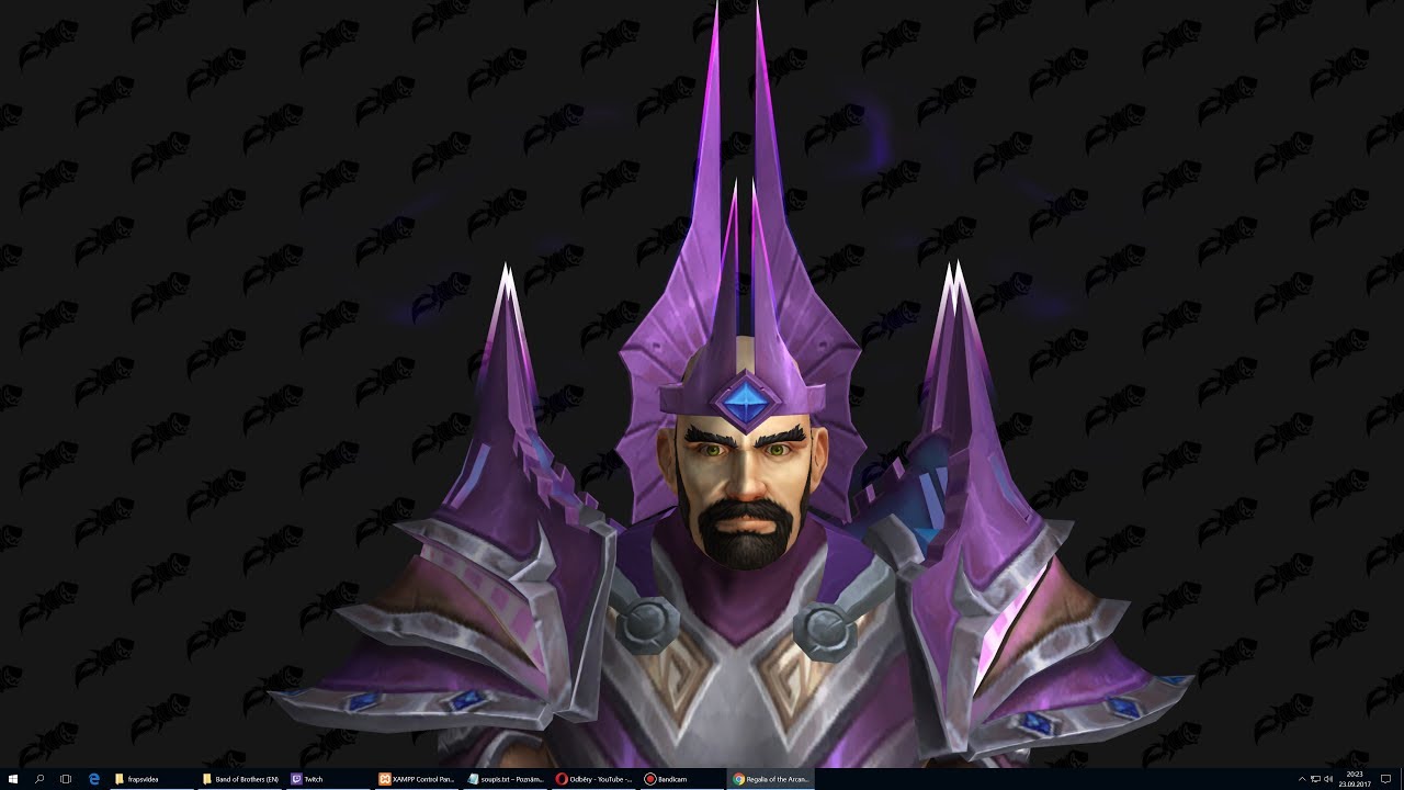 Regalia of the Arcane Tempest Mage Tier 20 - (Tomb of Sargeras T20 ...