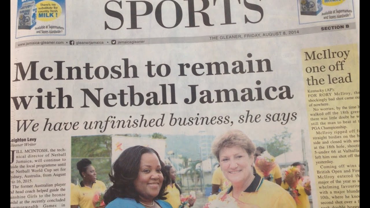Netball in the news Friday, August 8th, 2014 - YouTube