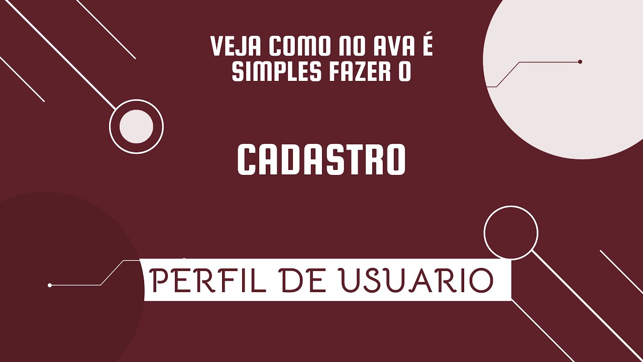 Como gerenciar o perfil do usuario - YouTube